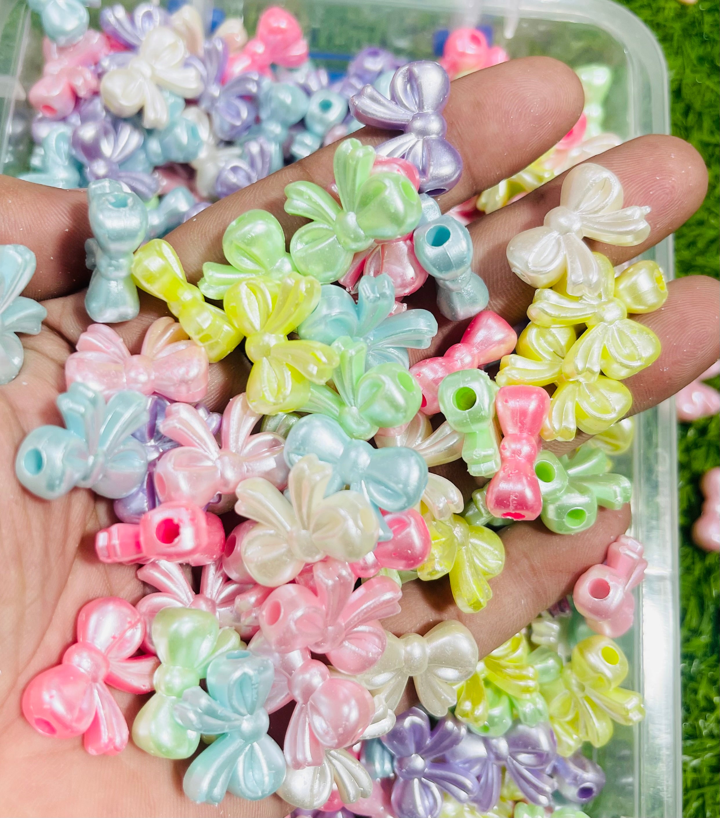 Matte Plastic Beads – Amir moti wala